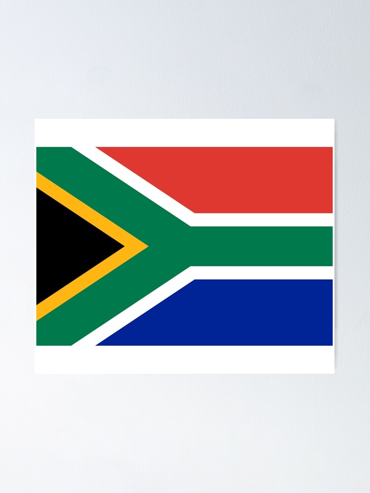 "South Africa Flag" Poster for Sale by deanworld | Redbubble