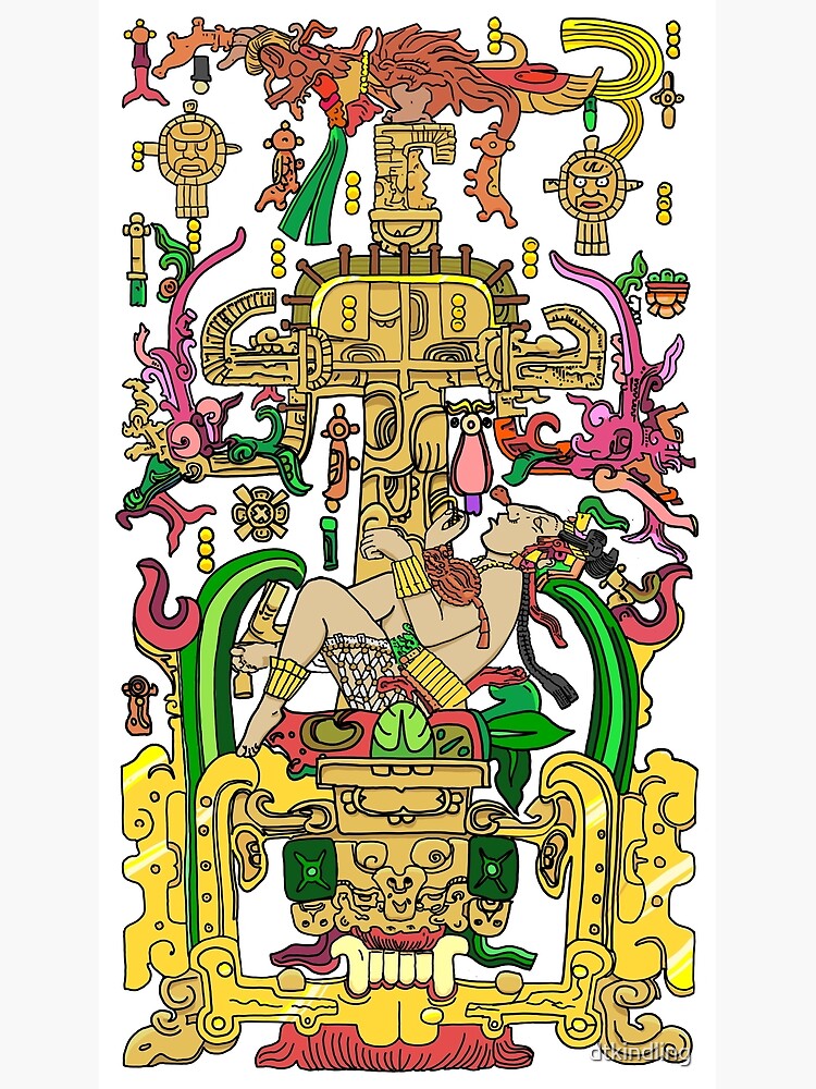 "King Pakal" Poster for Sale by dtkindling | Redbubble