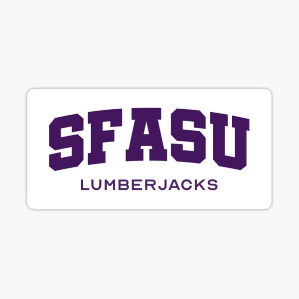 "SFASU Lumberjacks" Sticker for Sale by jacob-conner | Redbubble