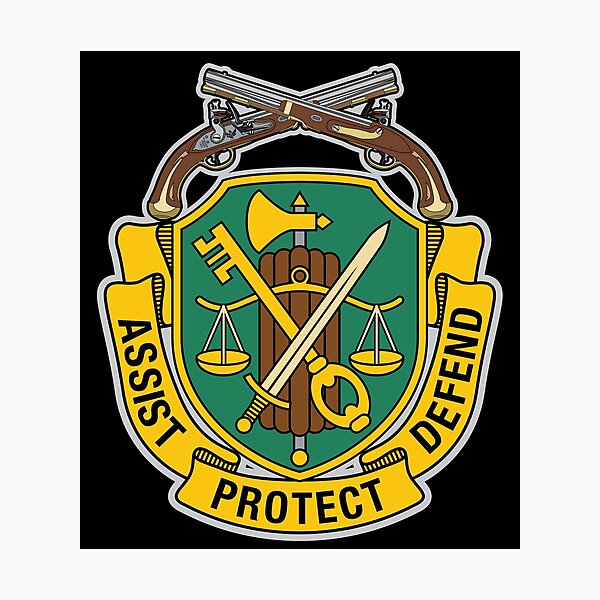 "MILITARY POLICE REGIMENTAL CREST" Photographic Print for Sale by ...
