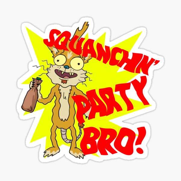 Sticker: Squanchy | Redbubble
