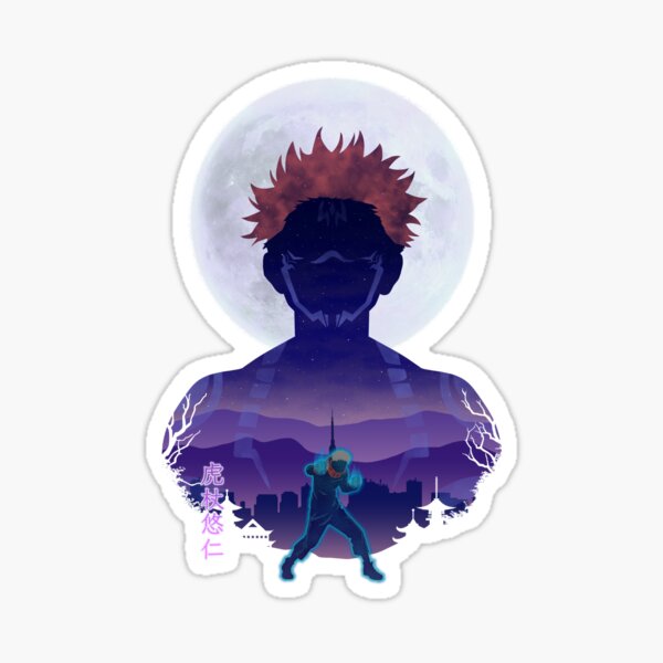"Yuji Itadori" Sticker for Sale by Plan-A | Redbubble