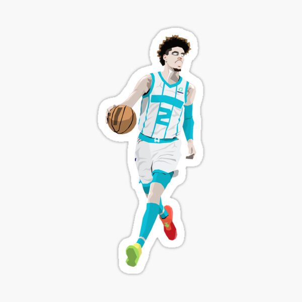 "LaMelo Ball 2 Art" Sticker for Sale by TimLargen12 | Redbubble