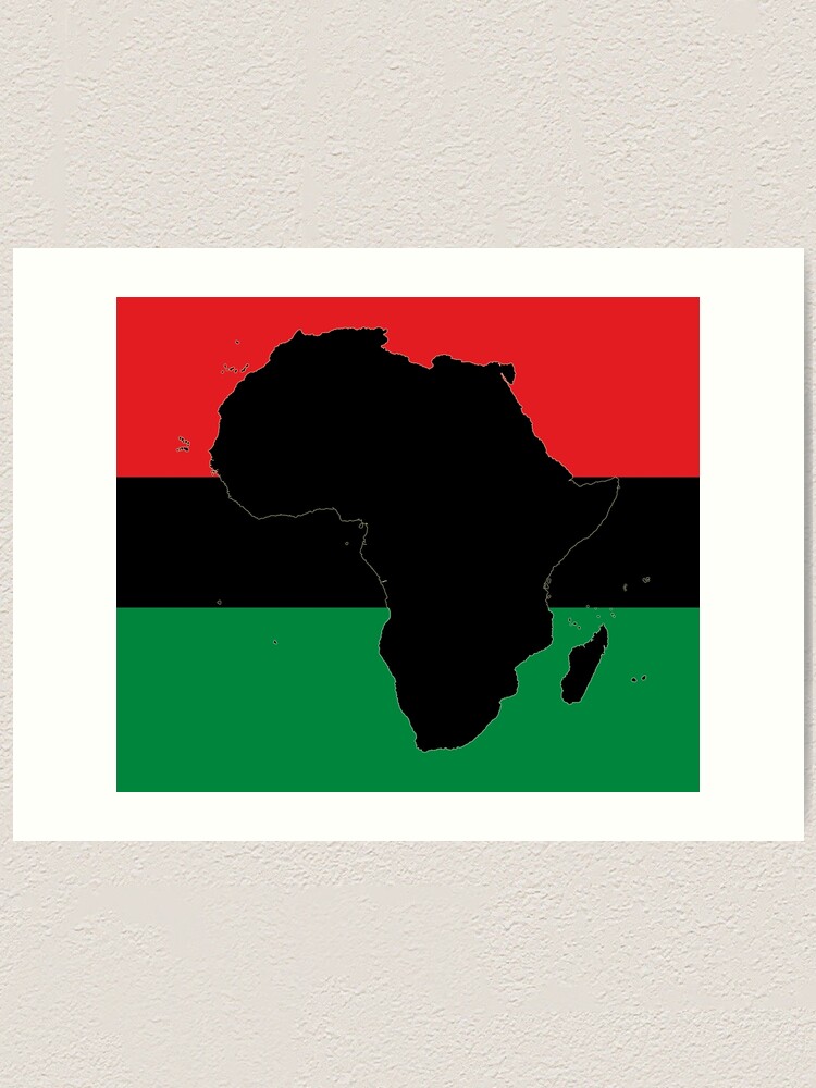 "Symbol of Africa - Pan African Flag" Art Print by deanworld | Redbubble