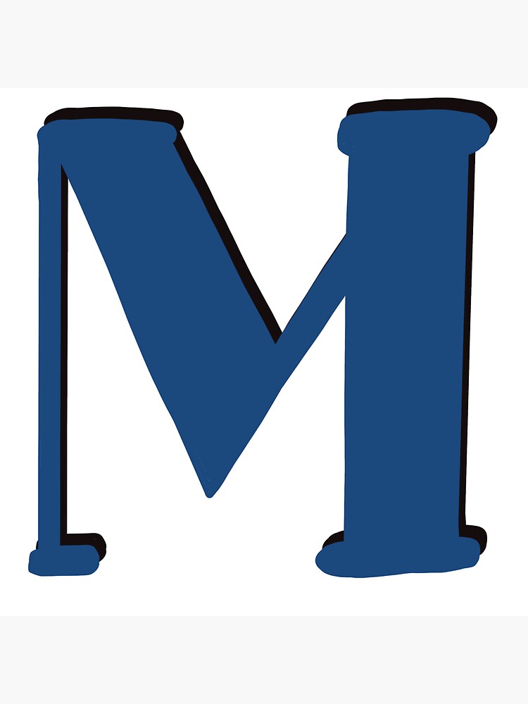 Clipart De Monograma De La Letra M