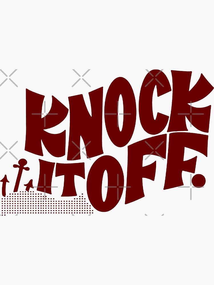 "Ri Knock It Off Knock It Off Fun Men Graphic Tees Cool Tees Teen Girls ...