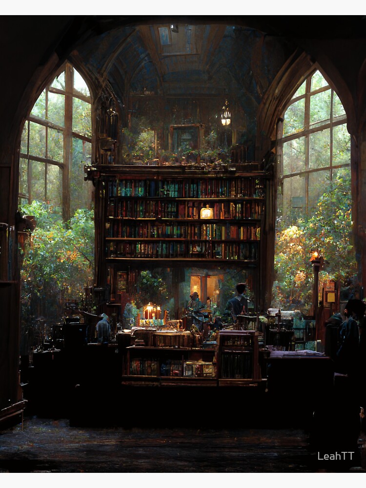 "Antique Library Conservatory" Sticker for Sale by LeahTT | Redbubble