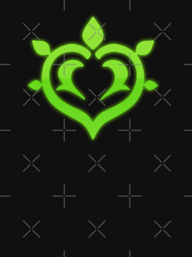 "Genshin Impact Symbol Element Dendro Nature – Sumeru - Vibrant Colours ...