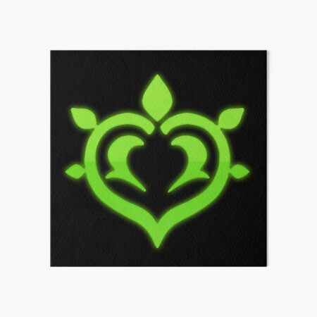 "Genshin Impact Symbol Element Dendro Nature – Sumeru - Vibrant Colours ...