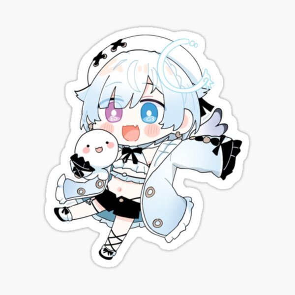 " Silvervale Vshojo vtuber amemiyanazuna NEW!" Sticker for Sale by ...
