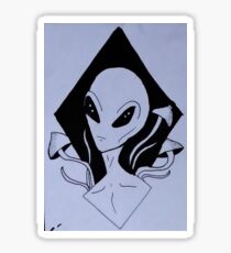 Tumblr Alien: Pegatinas | Redbubble