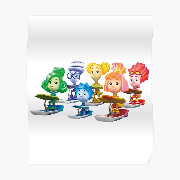 "the fixies" Poster for Sale by Veda-store | Redbubble