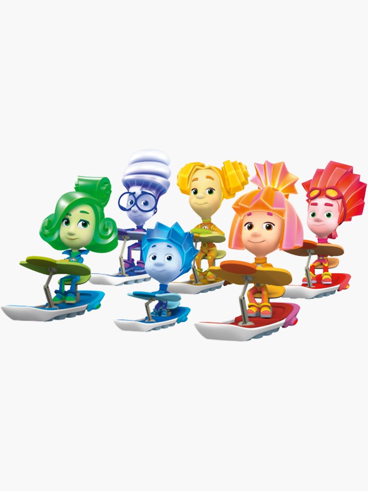 "the fixies" Sticker for Sale by Veda-store | Redbubble