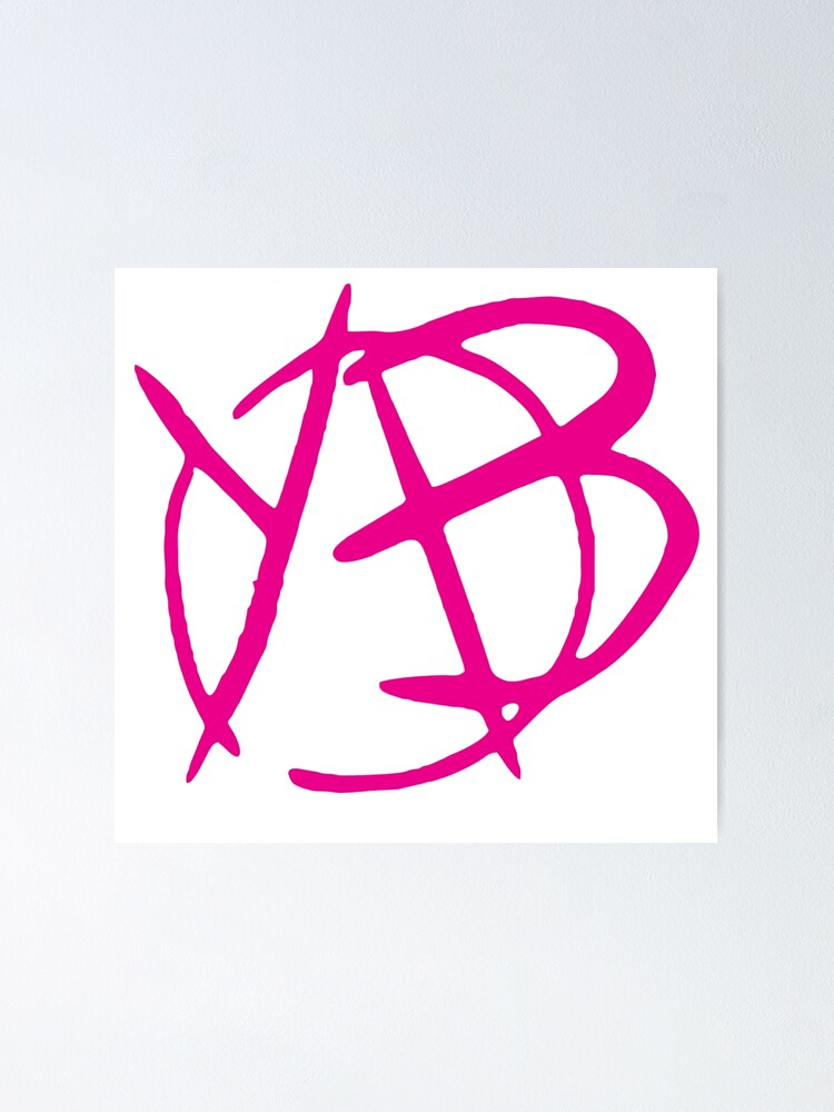 "yb pinklogo" Poster for Sale by PaulCAldana | Redbubble