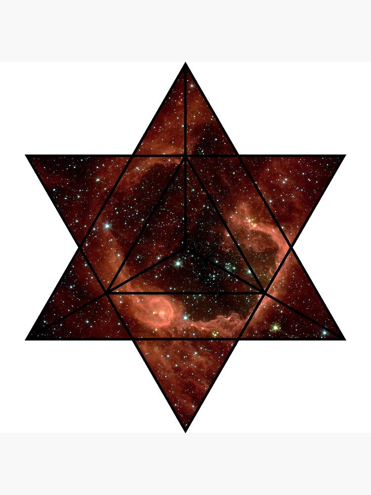 "Merkaba Centaurus Constellation - Sacred Geometry" Poster for Sale by ...