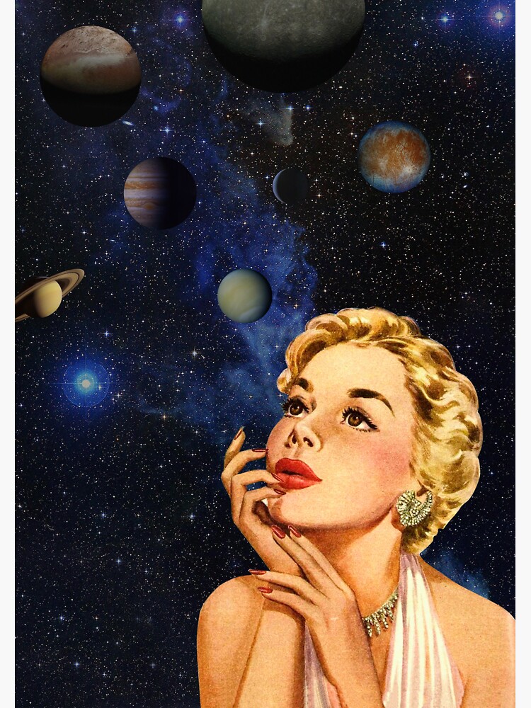 "Staring Into Darkness - Vintage Edition" Sticker for Sale by margotana ...