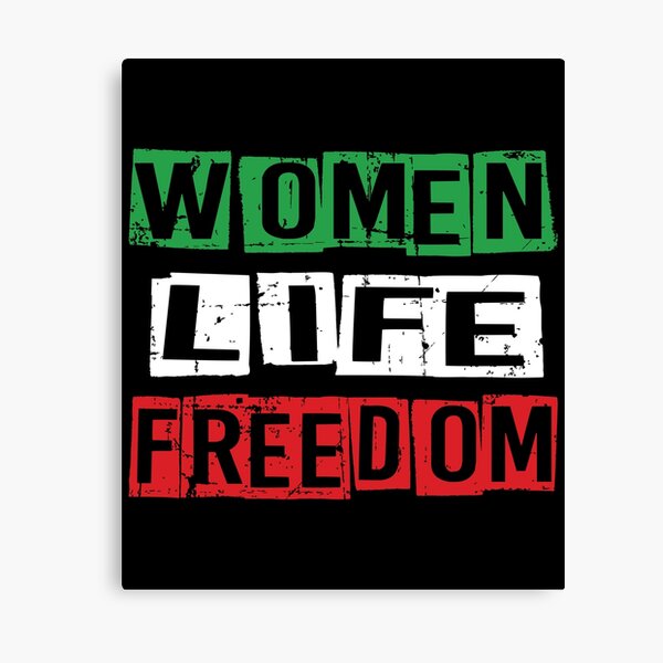 "Rise With The Women Of Iran Women Life Freedom Mahsa Amini" Canvas ...