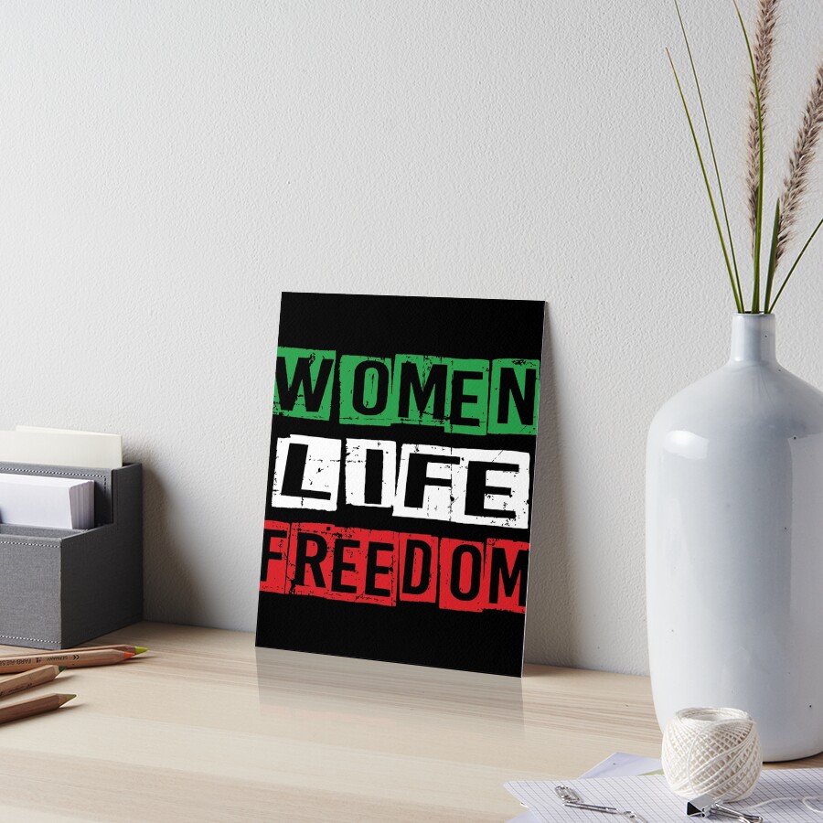 Rise With The Women Of Iran Women Life Freedom Mahsa Amini Art Board