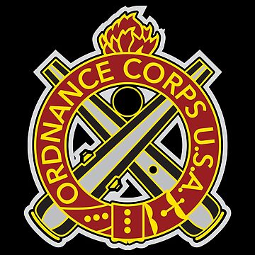 "ARMY ORDNANCE CORPS REGIMENTAL CREST" Art Board Print for Sale by ...