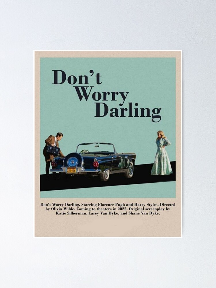"Dont Worry Darling Vintage" Poster for Sale by michaelhann | Redbubble