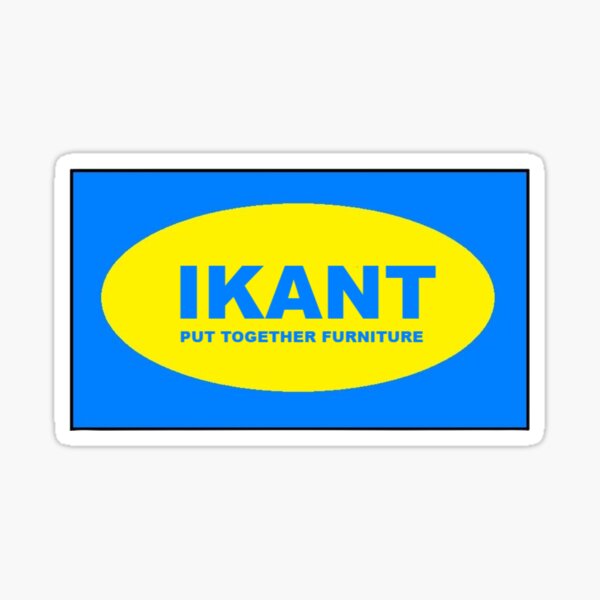 "Ikant put together furniture, Willow Days" Sticker for Sale by avit1 | Redbubble