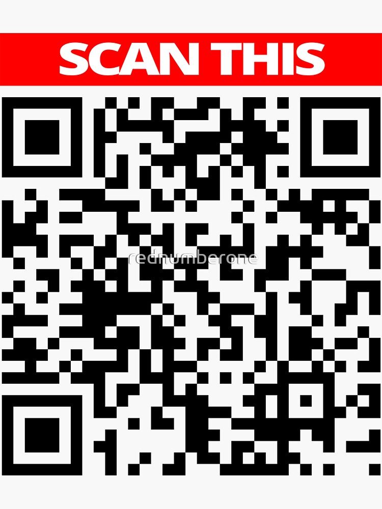 "SCAN this Prank Rick roll YouTube video never gonna give you up QR ...
