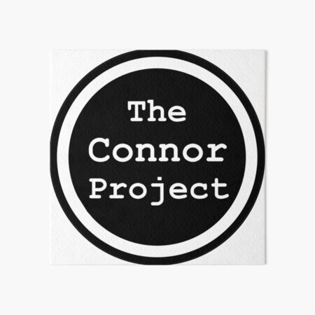 "the connor project "logo"" Art Board Print for Sale by omgrayro ...
