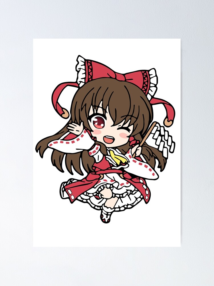 "Reimu " Poster by miriarto | Redbubble