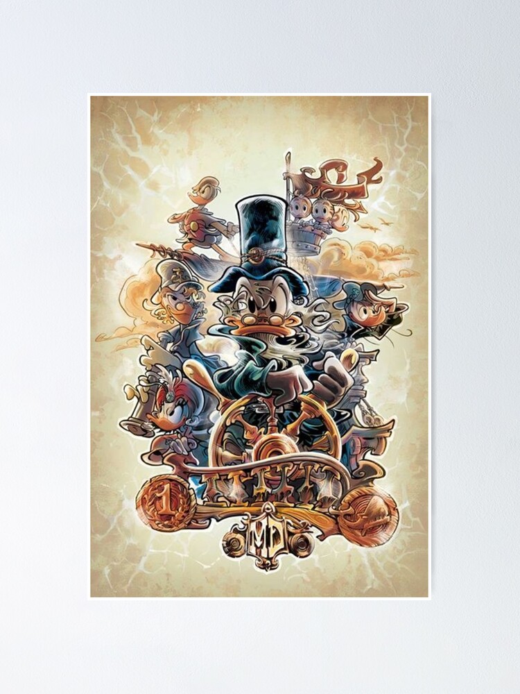 "Scrooge McDuck" Poster for Sale by GEK-NERD | Redbubble