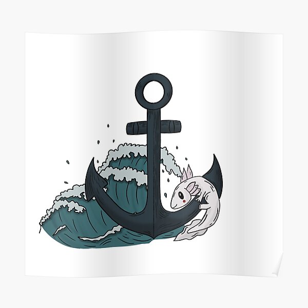 "Anchor" Poster for Sale by tsiguidou | Redbubble