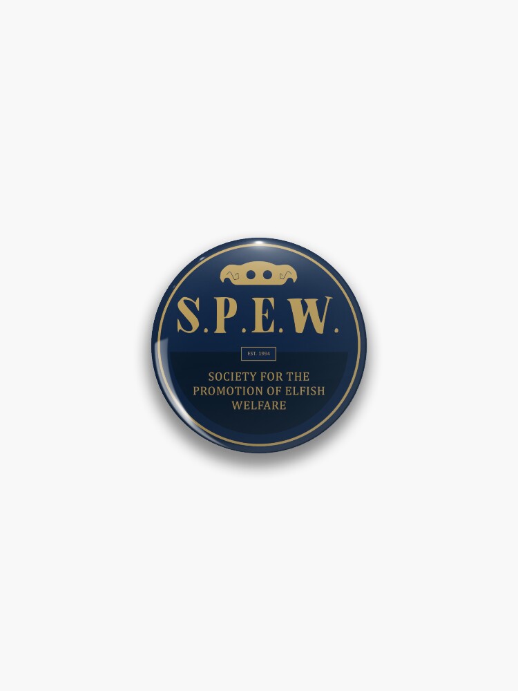 "SPEW - BLUE" Pin by INSOMNIA DESIGNS | Redbubble