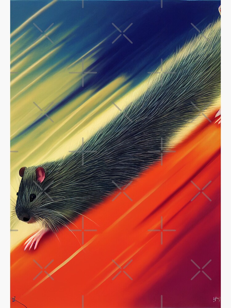 "Fast and Rodents" Sticker for Sale by La-Paqui | Redbubble