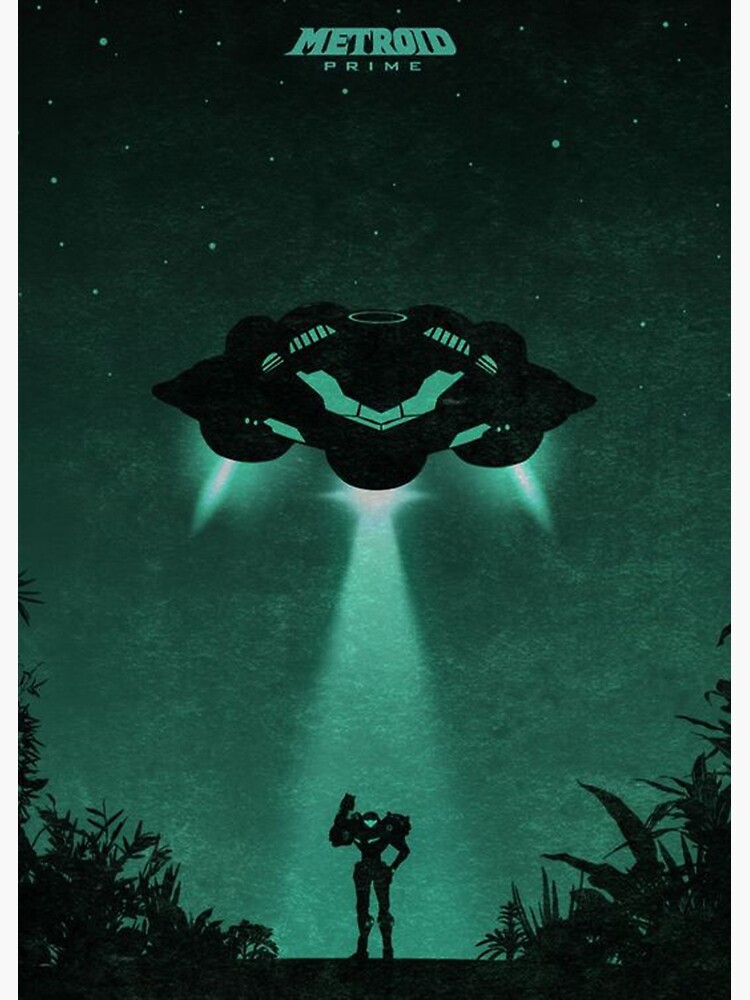 "Metroid" Poster for Sale by Madarachop | Redbubble