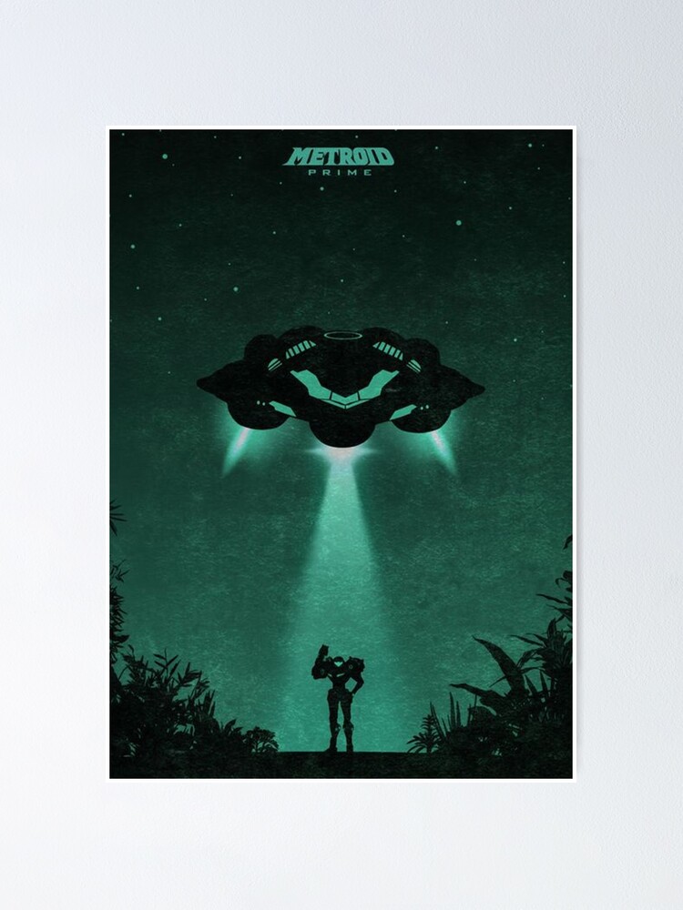 "Metroid" Poster for Sale by Madarachop | Redbubble