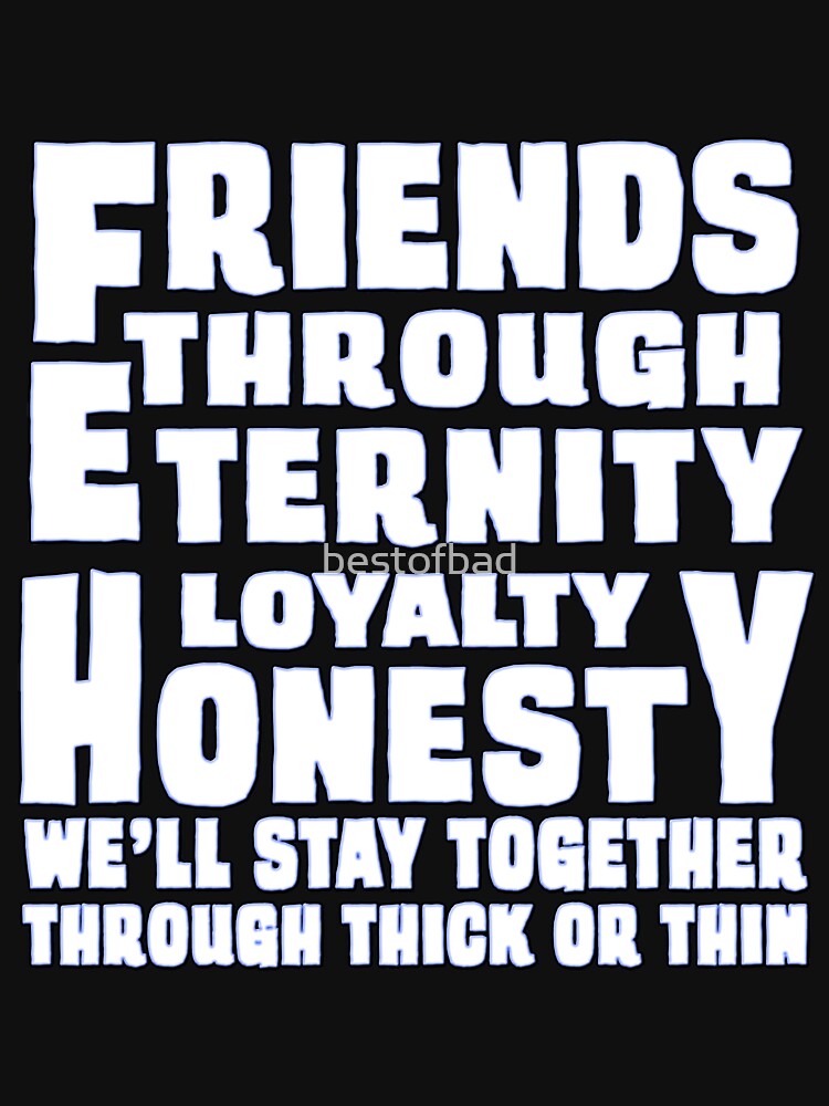 "Miami Connection - FRIENDS" T-shirt for Sale by bestofbad | Redbubble ...