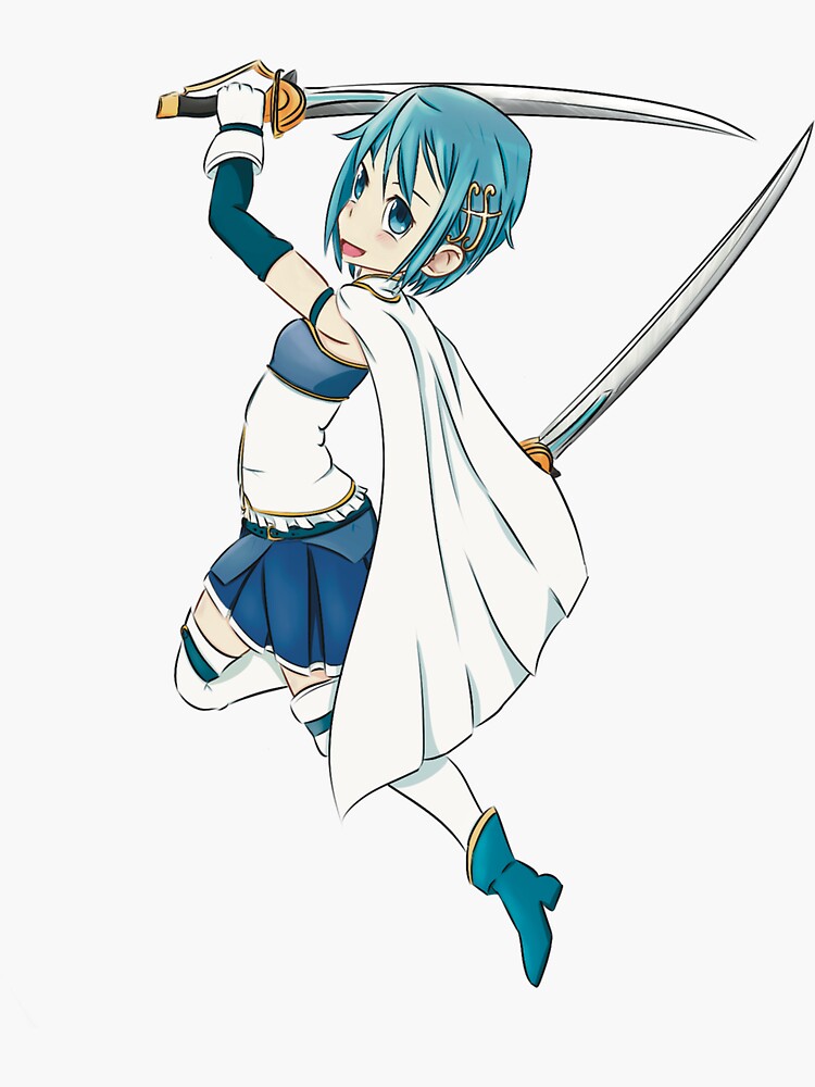 "Sayaka Miki" Sticker for Sale by MyconicDesigns | Redbubble