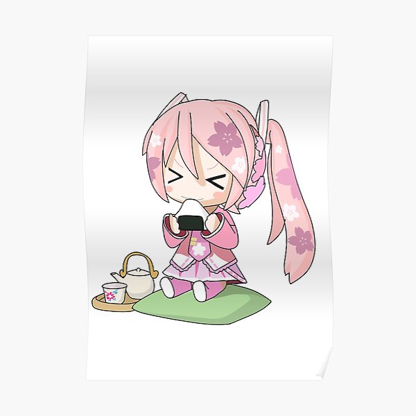 "Sakura miku" Poster by miriarto | Redbubble