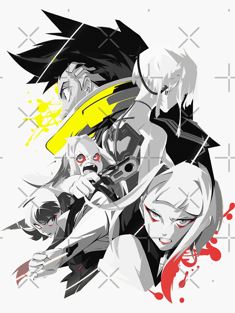 "edge runner" Sticker for Sale by Sarkitawo | Redbubble