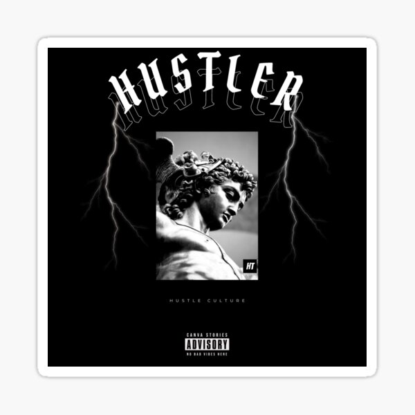 "2022 Hustle Culture Motivation themed products" Sticker for Sale by ...