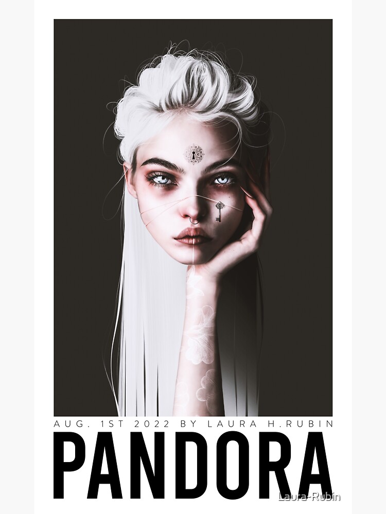 "Pandora" Sticker by Laura-Rubin | Redbubble