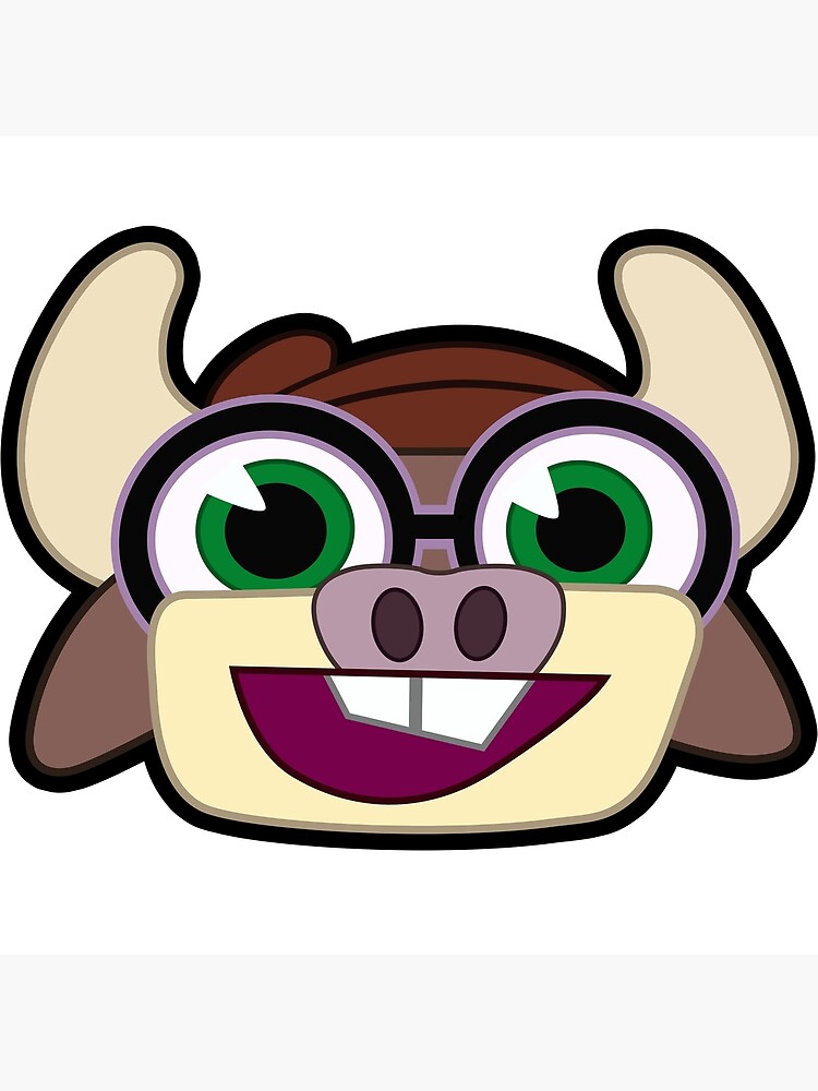 Hearthstone Happy Tauren Emote Premium Matte Vertical Poster