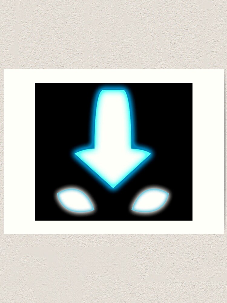 "Avatar Aang arrow" Art Print by Sci-mpli | Redbubble