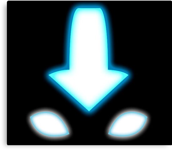 "Avatar Aang arrow" Canvas Print by Sci-mpli | Redbubble