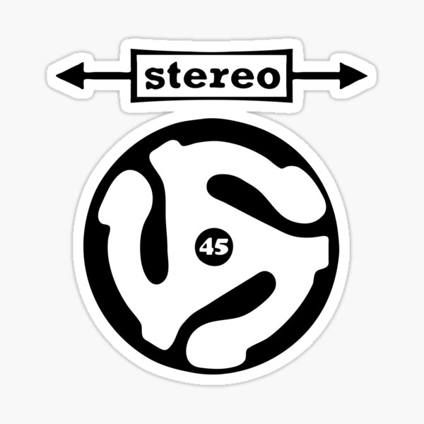 "In Stereo" Sticker for Sale by ElChadino | Redbubble