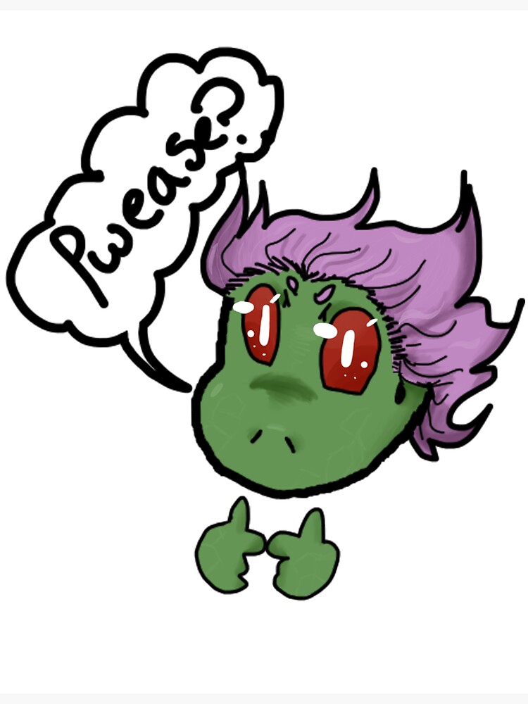 "Mha Spinner Pwease emote" Sticker for Sale by Muffytheslime | Redbubble