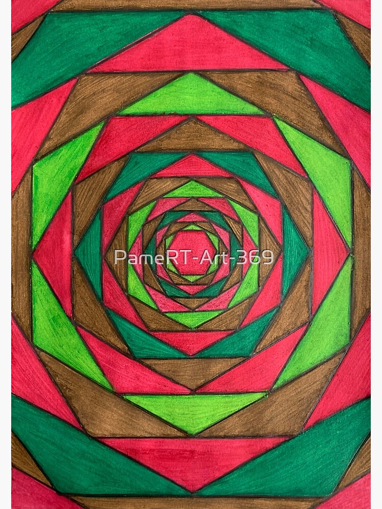 "Multi-Dimensional Vortex" Poster for Sale by PameRT-Art-369 | Redbubble