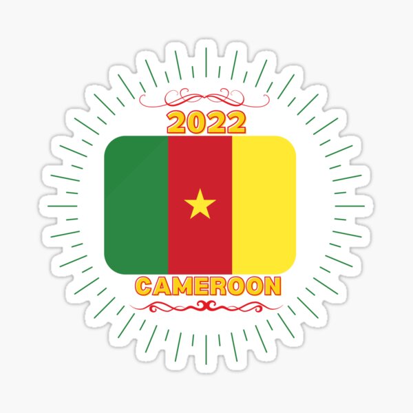 "World Cup Qatar 2022 Cameroon" Sticker for Sale by Mr-socololo | Redbubble