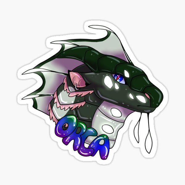 "Orca Sticker- Wings of Fire" Sticker for Sale by Tigerli1y | Redbubble