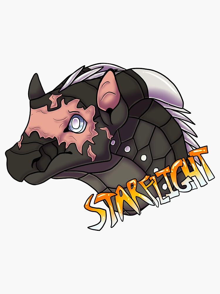 "Starflight Sticker- Wings of Fire" Sticker for Sale by Tigerli1y ...