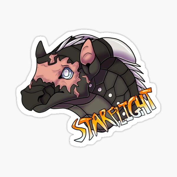 "Starflight Sticker- Wings of Fire" Sticker for Sale by Tigerli1y ...